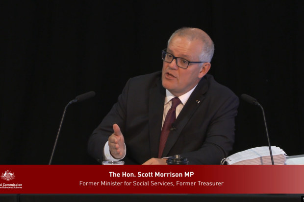 Scott Morrison says he was never told robo-debt was unlawful