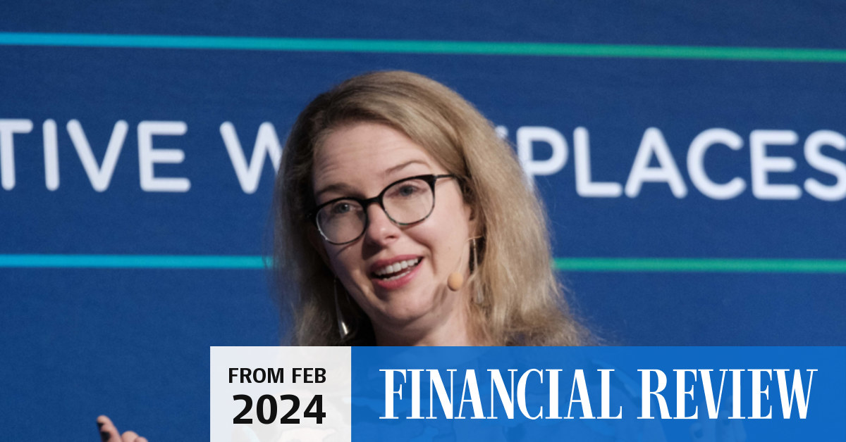 Danielle Wood of the Productivity Commission says Australian bosses are ...