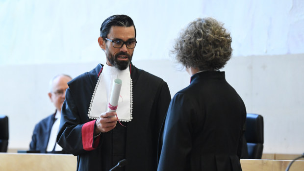 Australia’s first Indigenous Supreme Court judge sworn in