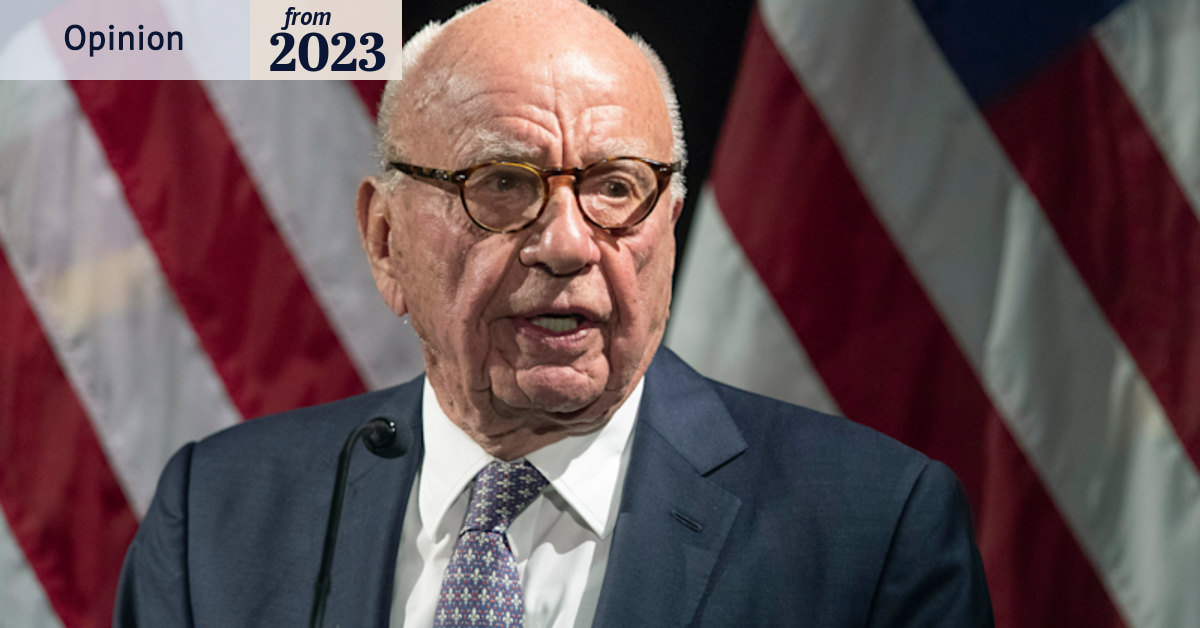 Rupert Murdoch and the ‘most precious asset’ of his media empire
