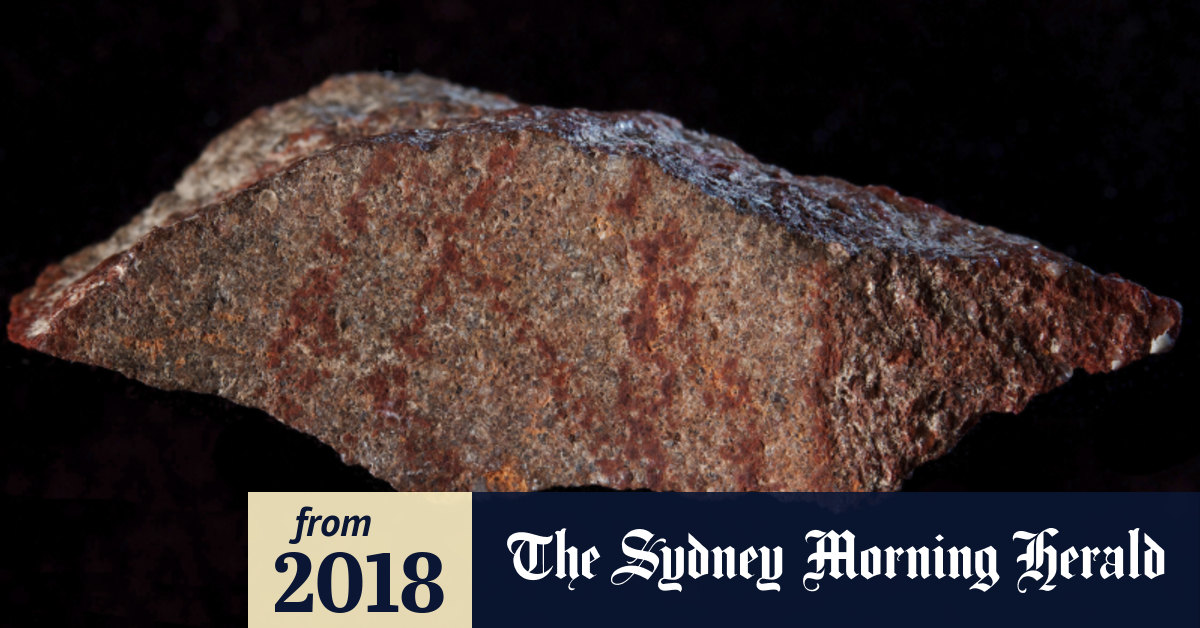 Oldest-known human drawing found in South African cave