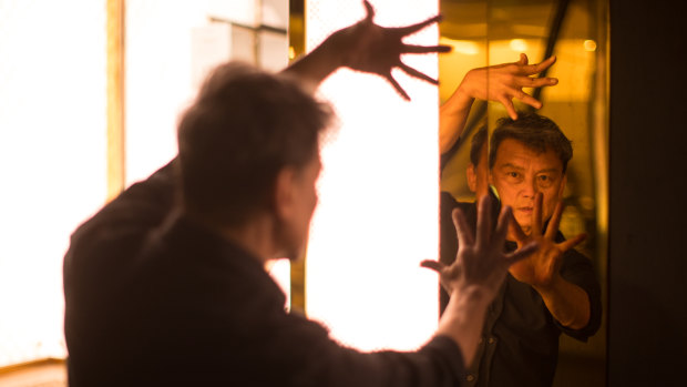 Tony Yap dancing around Brunswick, Melbourne, during COVID-19 lockdown