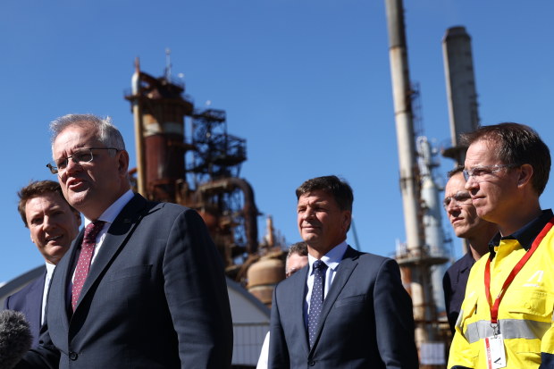 Ampol refinery scrapes into profit