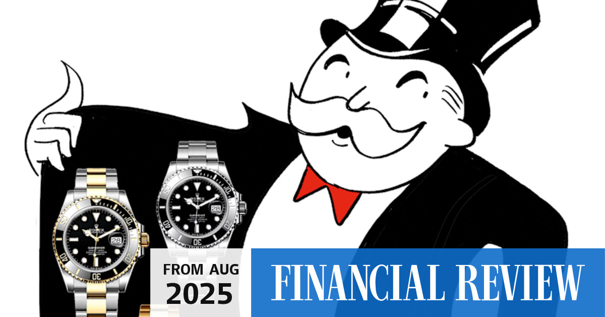 Rolex luxury watch prices are rising faster than those of Sydney houses ...