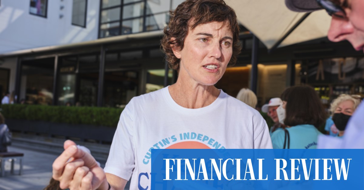 Election 2022: ‘teal’ independent challenge from Kate Chaney in Curtin ...