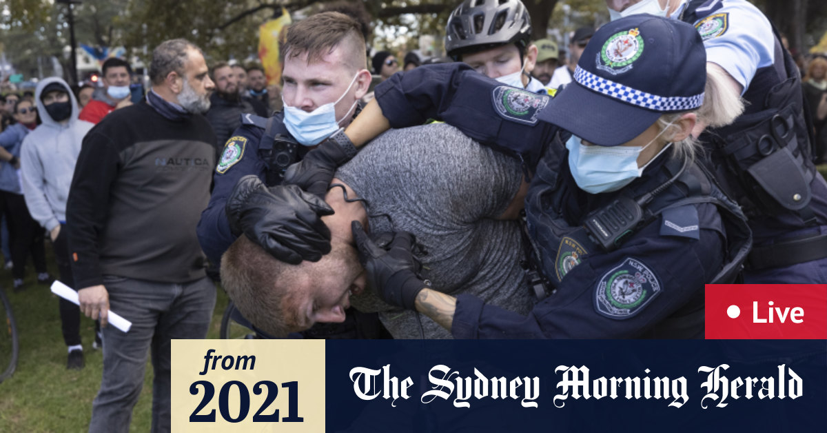 Australia COVID LIVE updates: Lockdown protests in Sydney and Melbourne ...