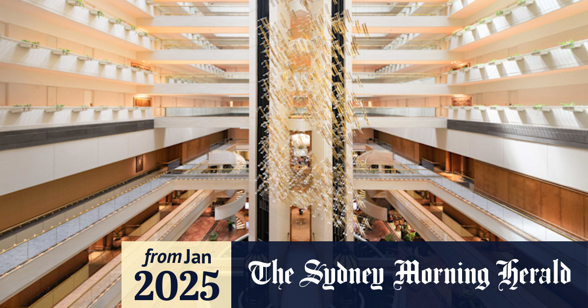 Three of the world’s most impressive hotel atriums are in the same city