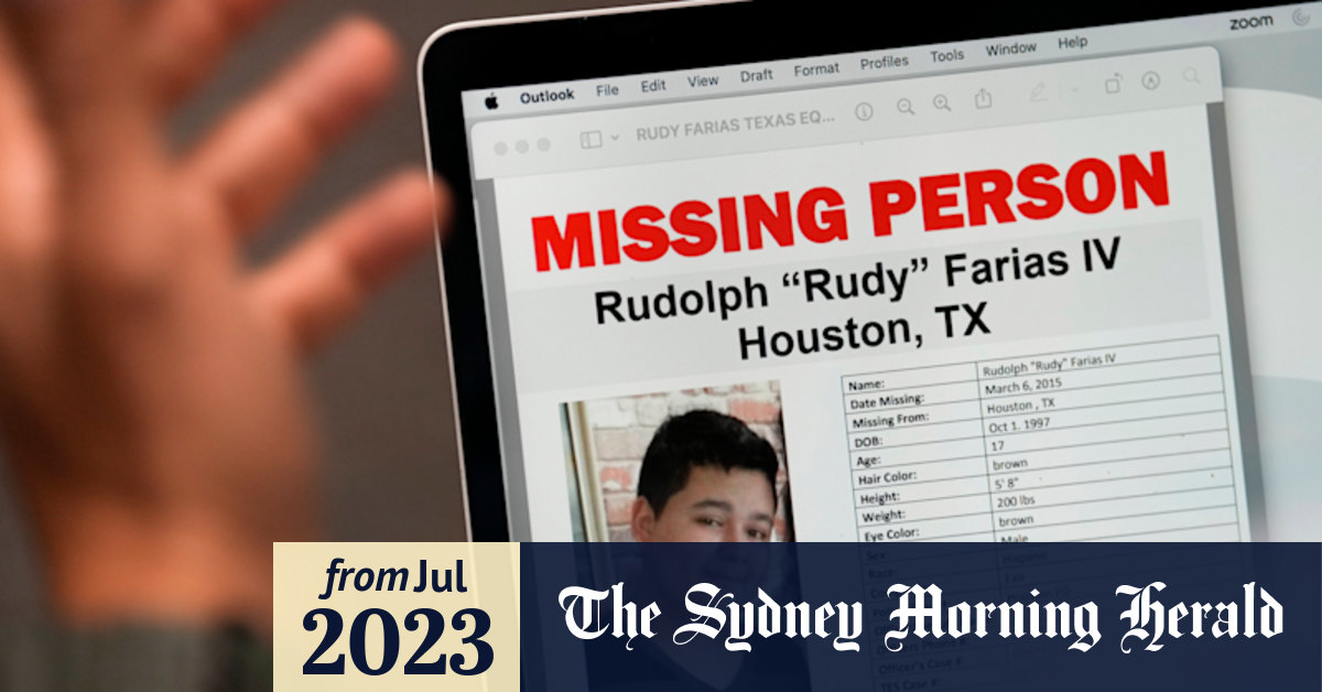 US missing persons case: Rudolph “Rudy” Farias IV was with his mother