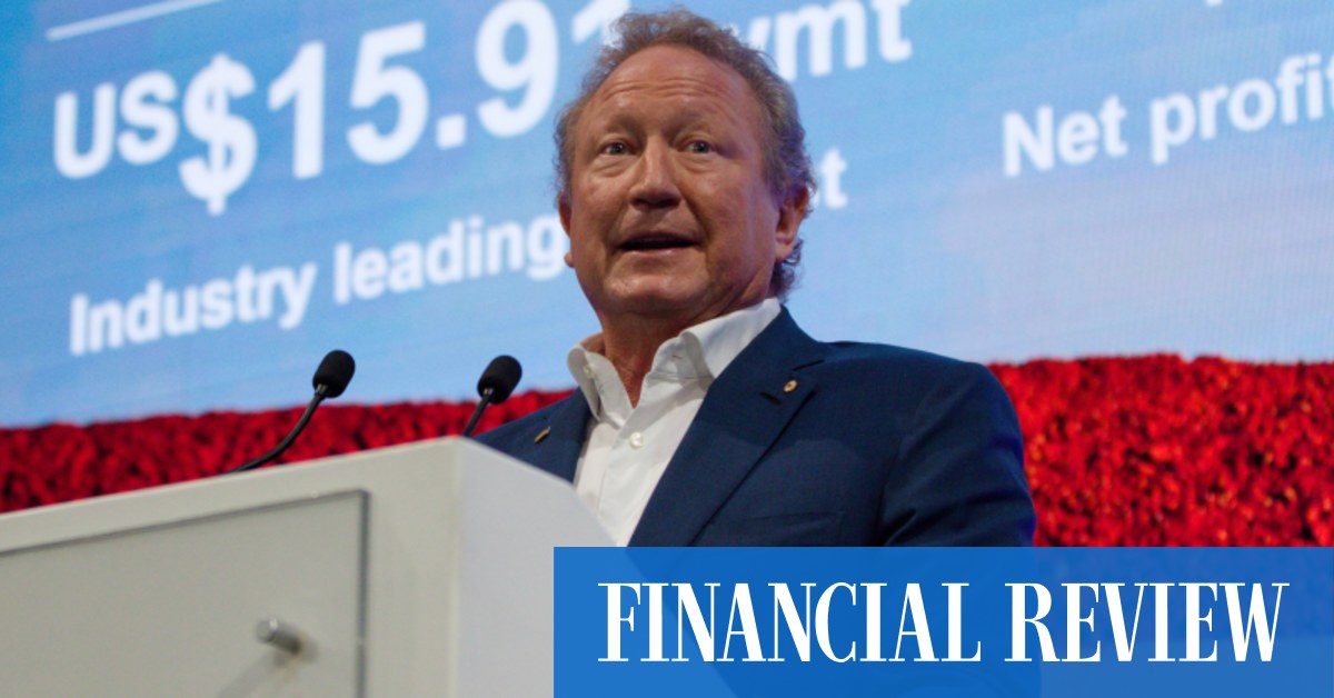 Andrew Forrest eyes Tim Goyder’s Chalice stake; Jarden in tow