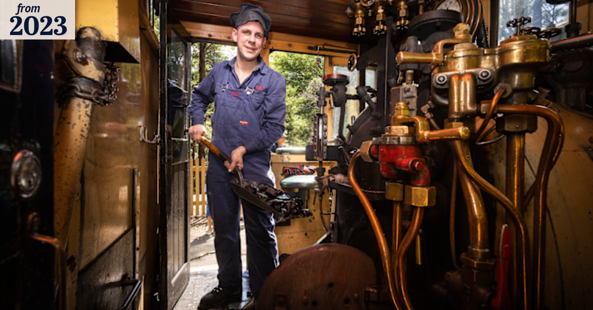 Puffing Billy: Welsh tourist fired up by volunteering stint
