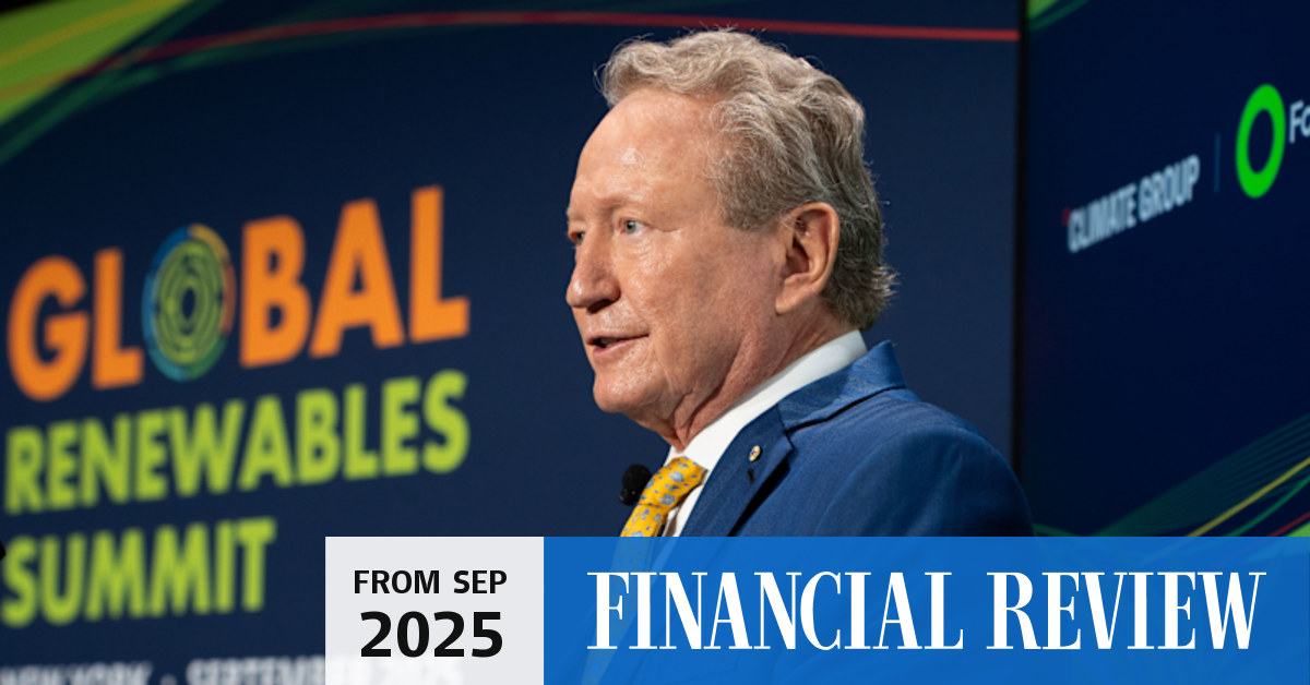 Andrew Forrest: Fortescue chairman defends calling out Donald Trump’s ...