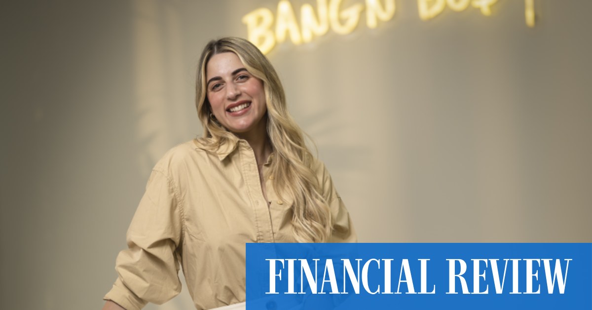 Bangn Body founder Priscilla Hajiantoni used a house deposit to fund ...