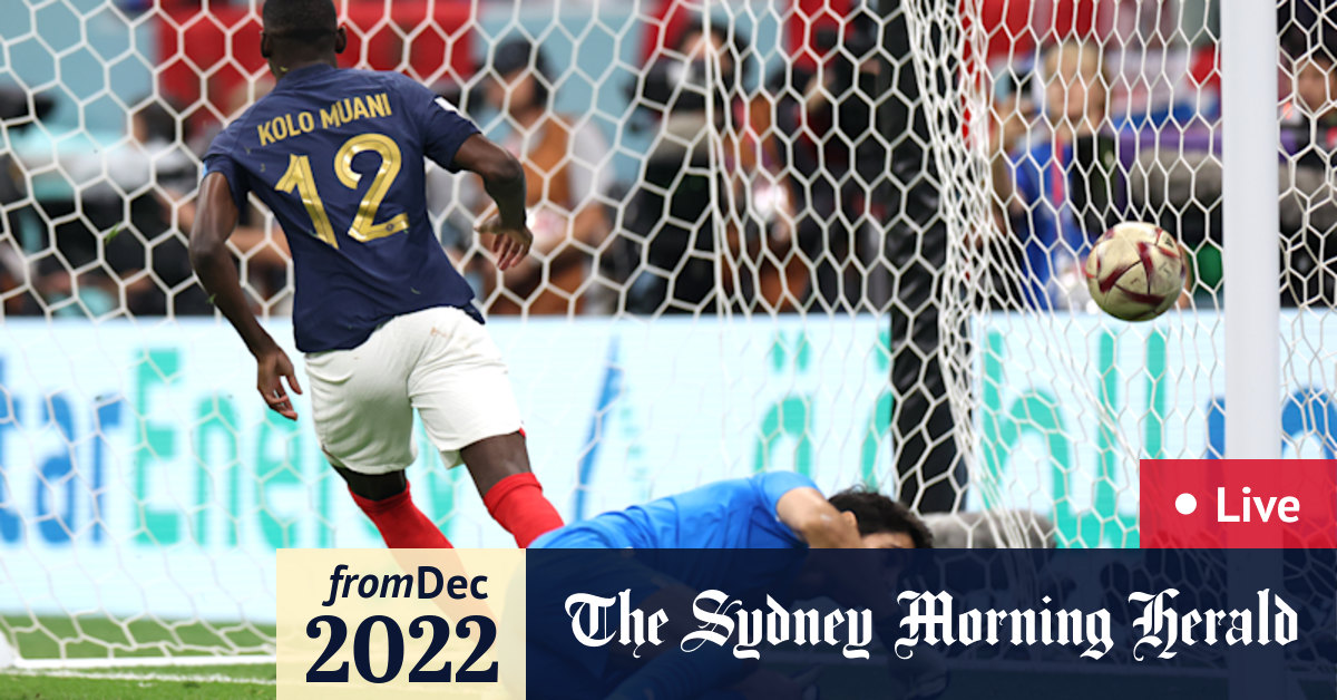FIFA World Cup 2022 results: France v Morocco scores, teams, times, how ...