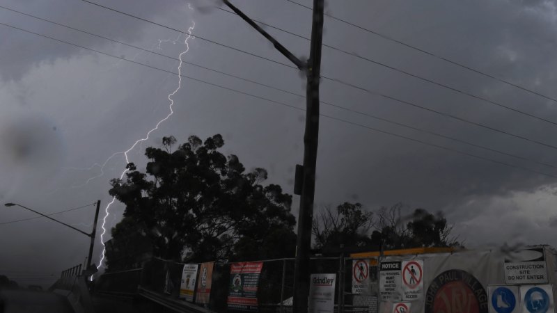 Sydney storm: Western Sydney to be hit by worst of storm
