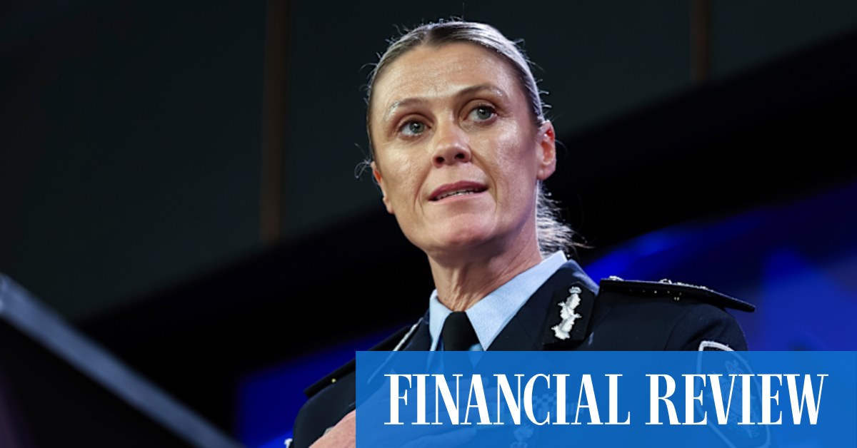 AFP chief Krissy Barrett backs social media ban but urges more action to combat harmful AI