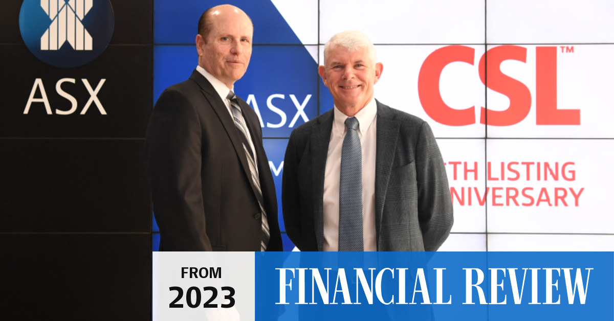 CSL share price: How CSL became Australia’s third-largest company
