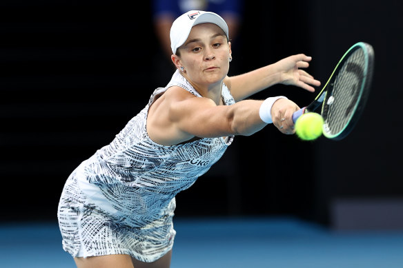 Tennis: Ash Barty takes another step, simple as that