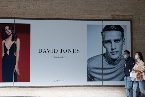 Coronavirus Australia: David Jones sales slide 8pc in 2020