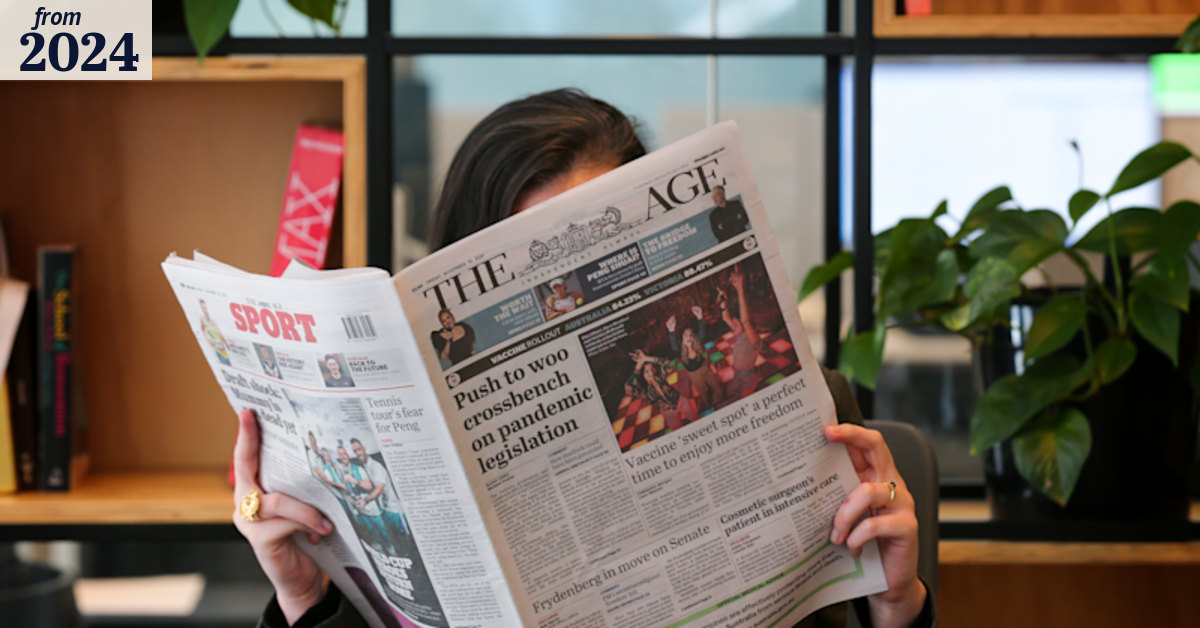 Roy Morgan readership survey: The Age remains Melbourne’s most-read ...