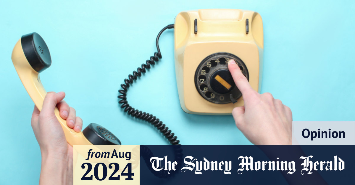 I’m hearing the call, it’s time to switch back to landline phones