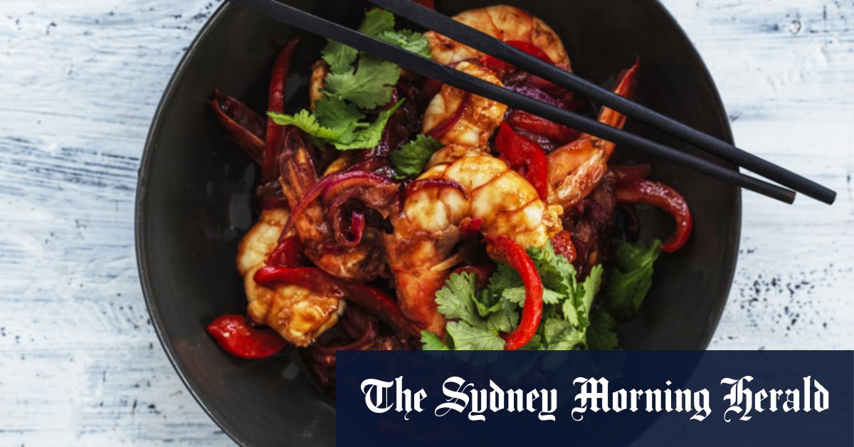 Neil Perry recipe: spicy tamarind prawns