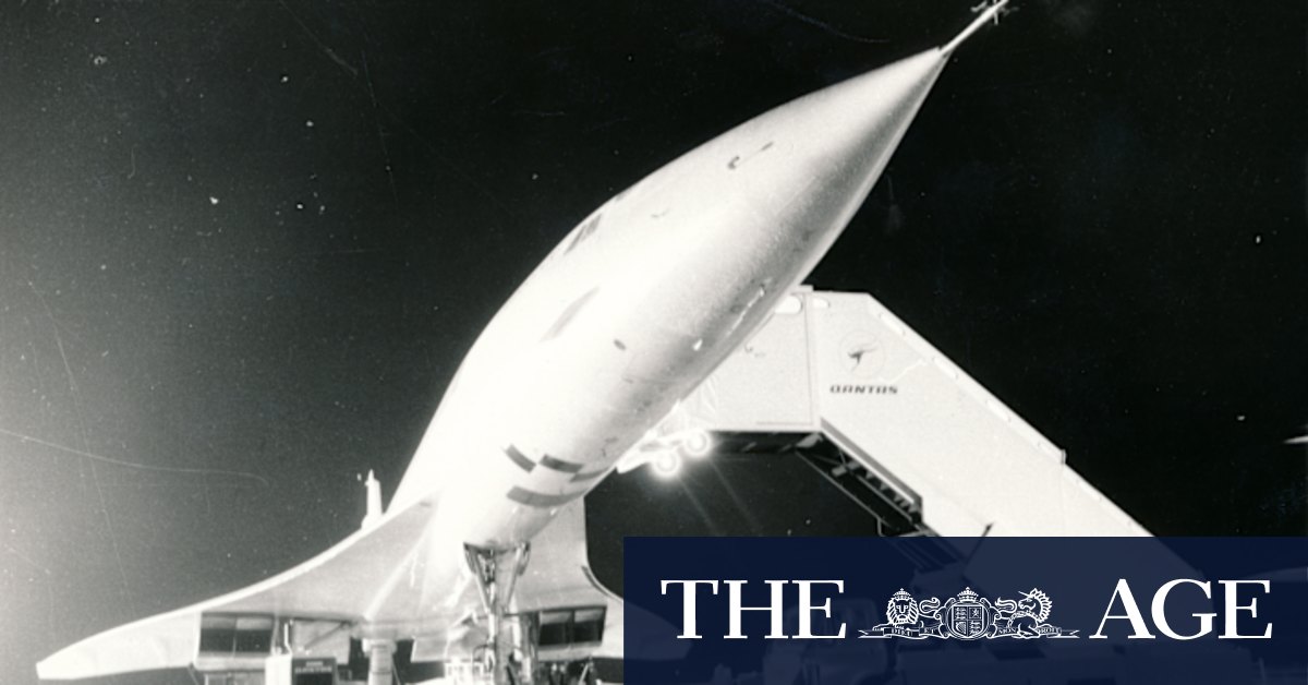 From the Archives, 1972: Concorde’s 002 booms into Melbourne
