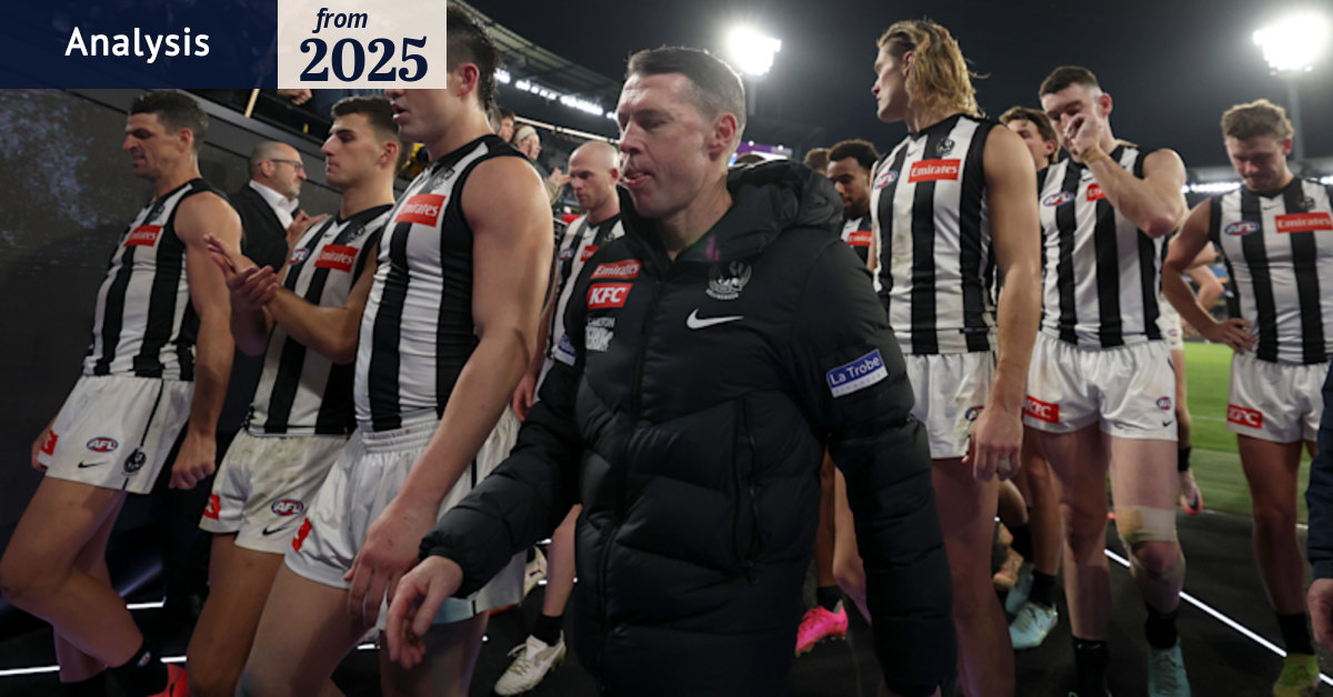 AFL 2025: Stopping Collingwood Magpie’s slide is Craig McRae’s biggest ...