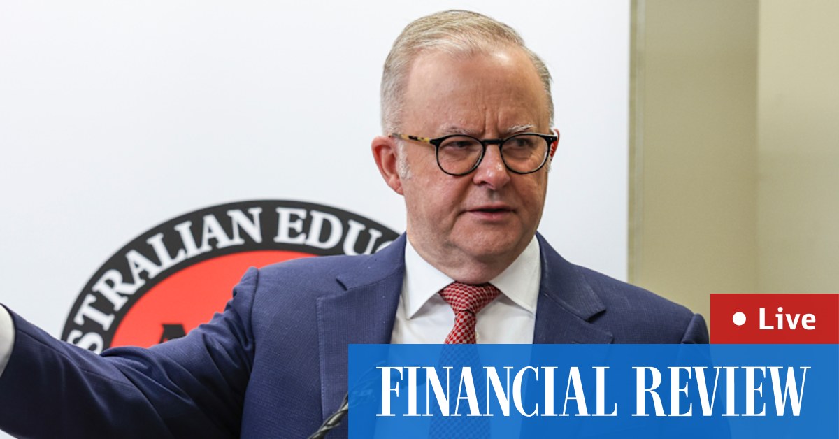 Australia news live: Capital gains tax discount should be abolished ...