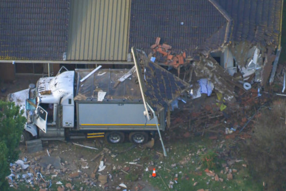 Tower Hill crash: Two dead after truck crashes into house near Warrnambool