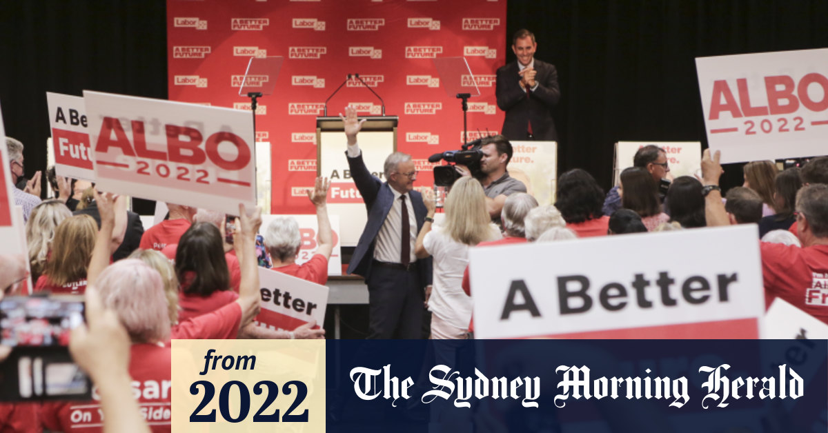‘Albo 2022’: Labor launches presidential-style pitch to Queensland voters