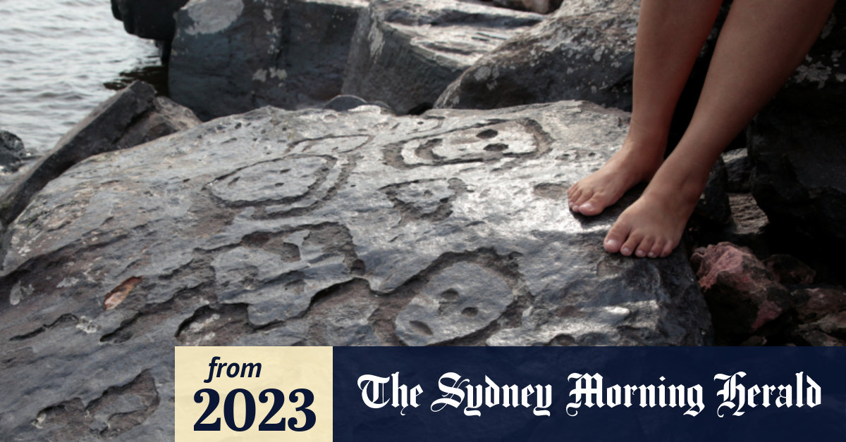 Ancient Amazon River rock carvings exposed by drought