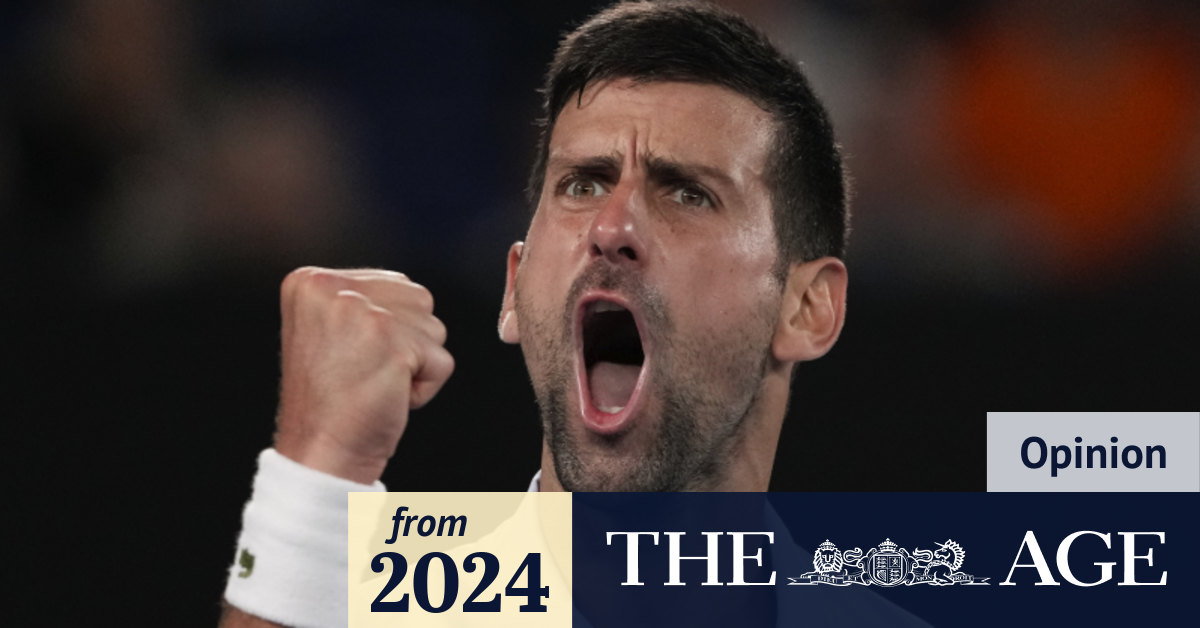 Australian Open 2024: When will Novak Djokovic start acting his age?