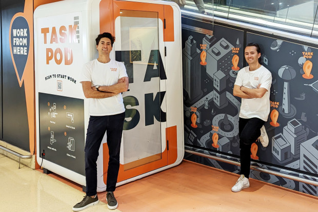 TaskPod founders Adam Morgan, Tyson Gundersen bet you’ll work from a ...