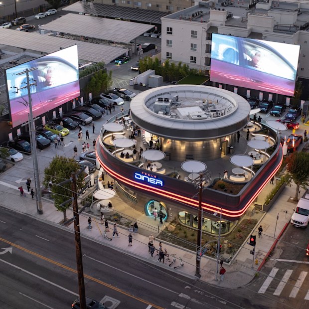 Tesla Diner Los Angeles review: I ate at Elon Musk’s new retro ...
