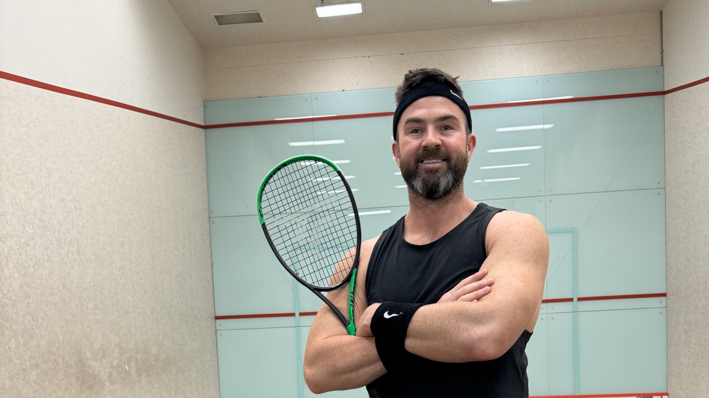 Financial adviser Ben Nash of Pivot Wealth on how squash serves ...
