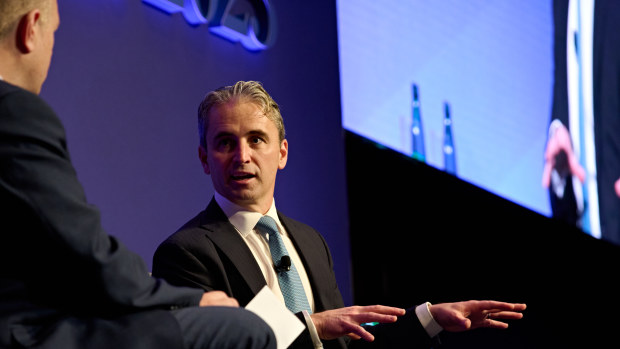 CBA CEO Matt Comyn says business booming for entertainment, travel