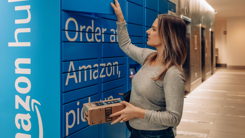 Amazon Hub launches in Australia for Black Friday