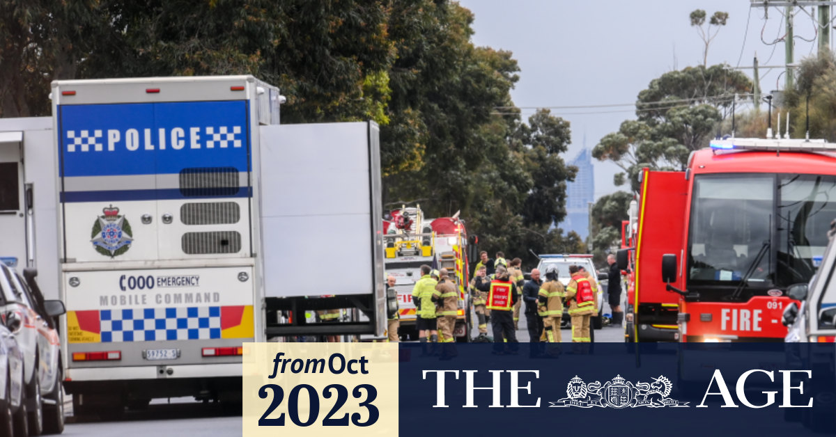 Derrimut fire in chemical warehouse sending smoke across Melbourne’s west