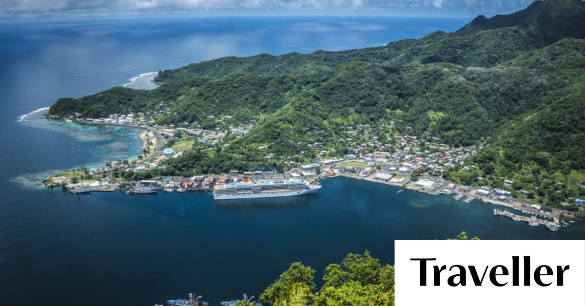 How to cross the international dateline from Samoa to American Samoa ...