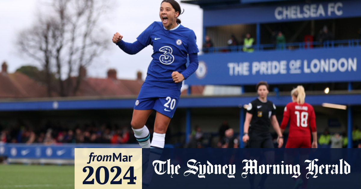 Sam Kerr scored a hat-trick against Liverpool - then allegedly harassed ...