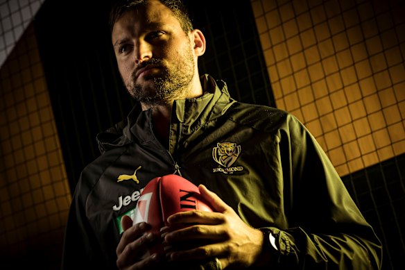 Richmond ruck Toby Nankervis says he’s rapt to be back playing footy in ...