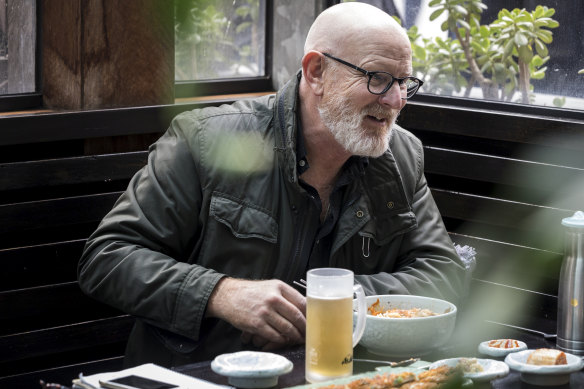 Here it’s obscurity or you’re Karl Stefanovic: lunch with Peter Berner