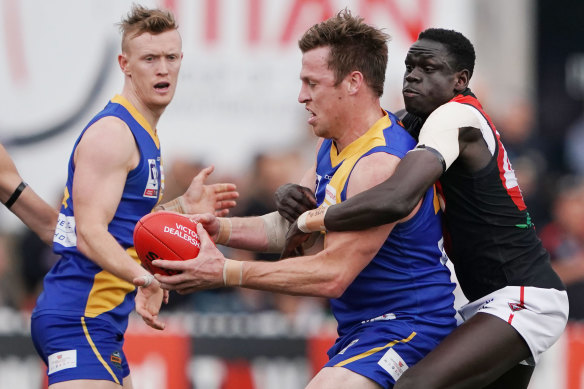 Champion Williamstown ruckman Nick Meese says he won’t spend too much ...