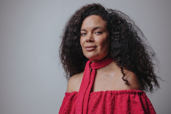 Angela Tiatia work The Dark Current at ACMI