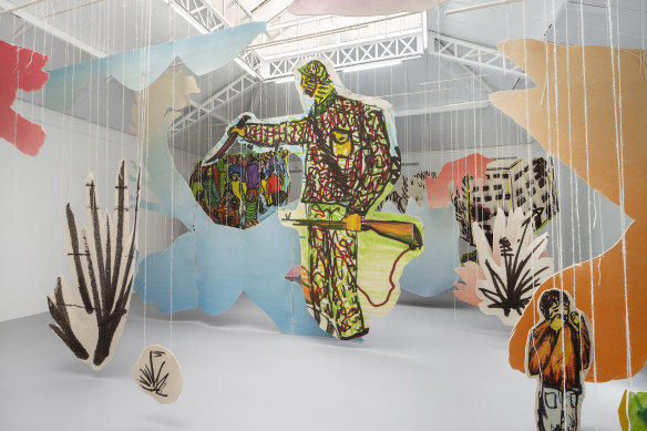 Why this international artist cut up his childhood drawings