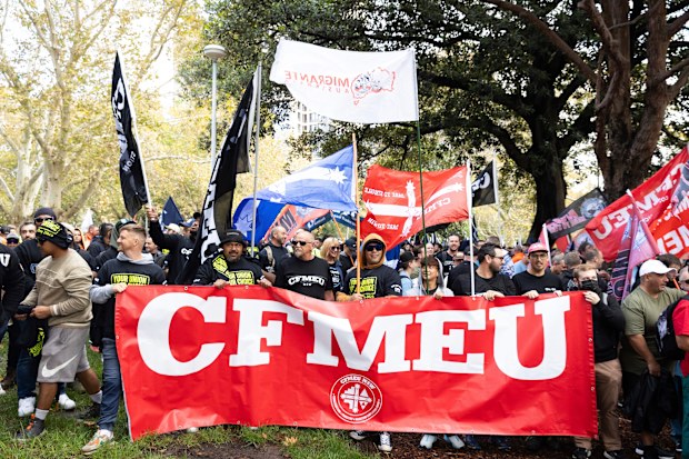 CFMEU: The construction union is bleeding members despite administration