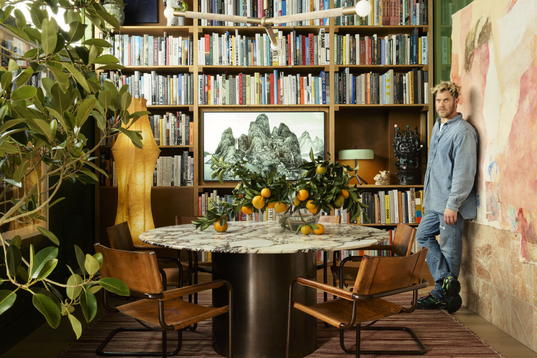 Melbourne interior designer David Flack has hundreds of indoor plants ...