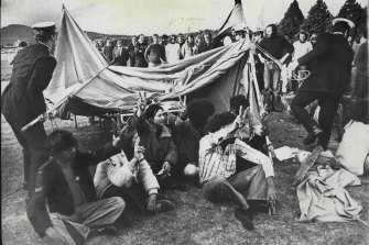 From the Archives, 1972: Nine hurt as police pull down Aboriginal Tent ...