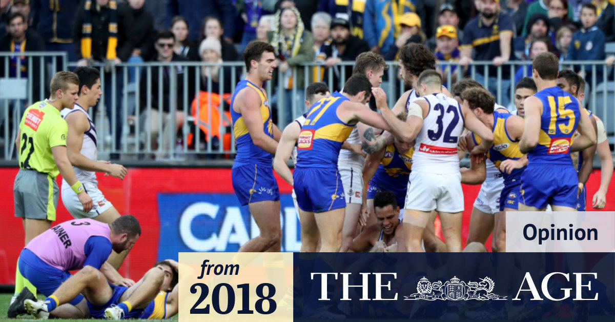 Gaff punch fallout: The case for red cards in the AFL