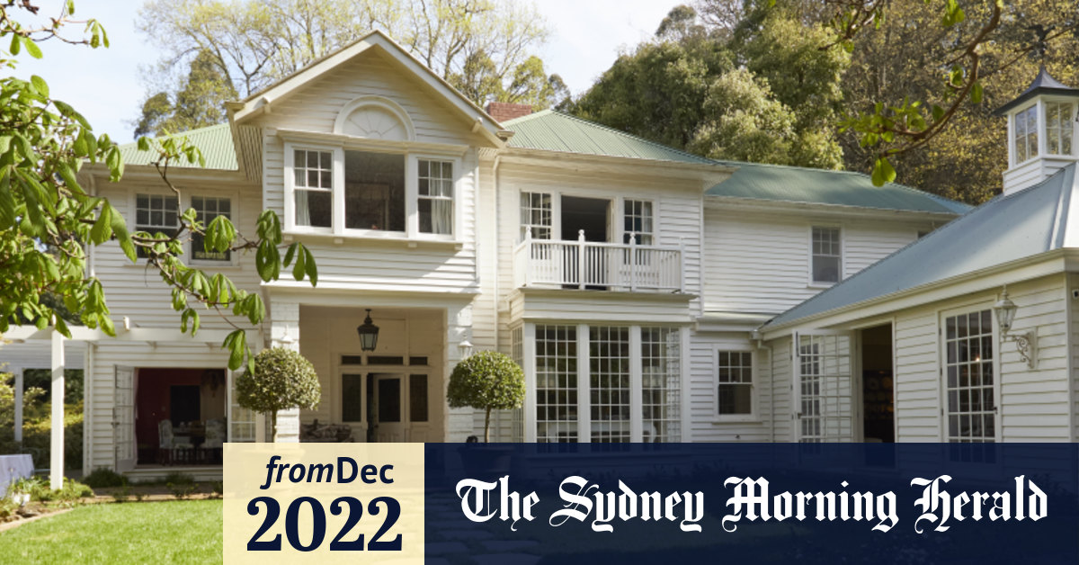 Charlotte Coote’s Mount Macedon home